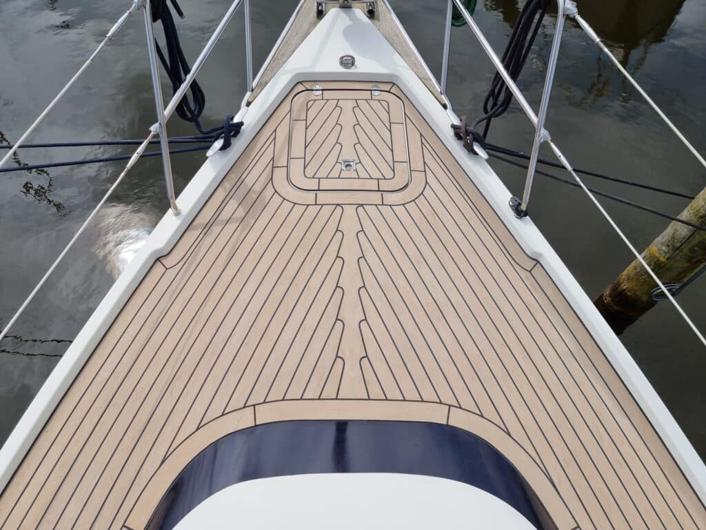 Synthetic teak decks: custom handcrafted for unique ship design